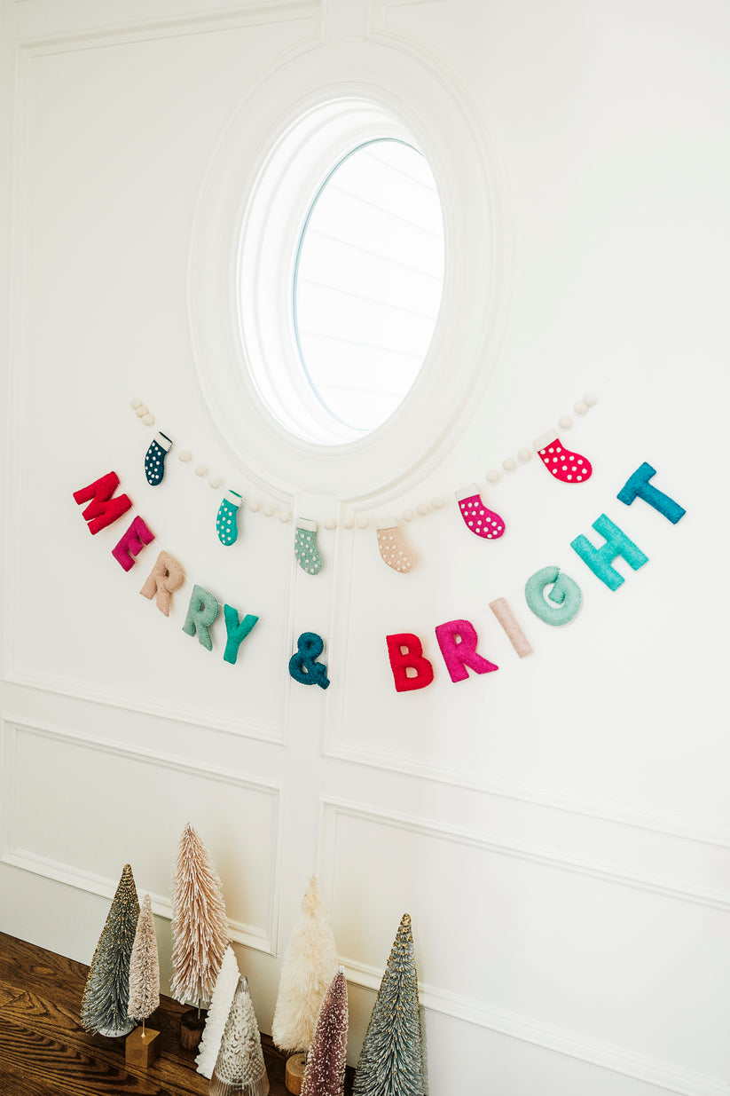 Merry & Bright Garland – joyfelts