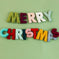 Merry Christmas Letter Garland – joyfelts